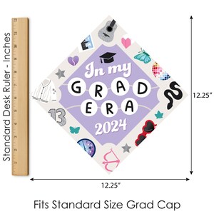 In My Grad Era Graduation Cap Decorations Kit Grad Cap Cover - Etsy