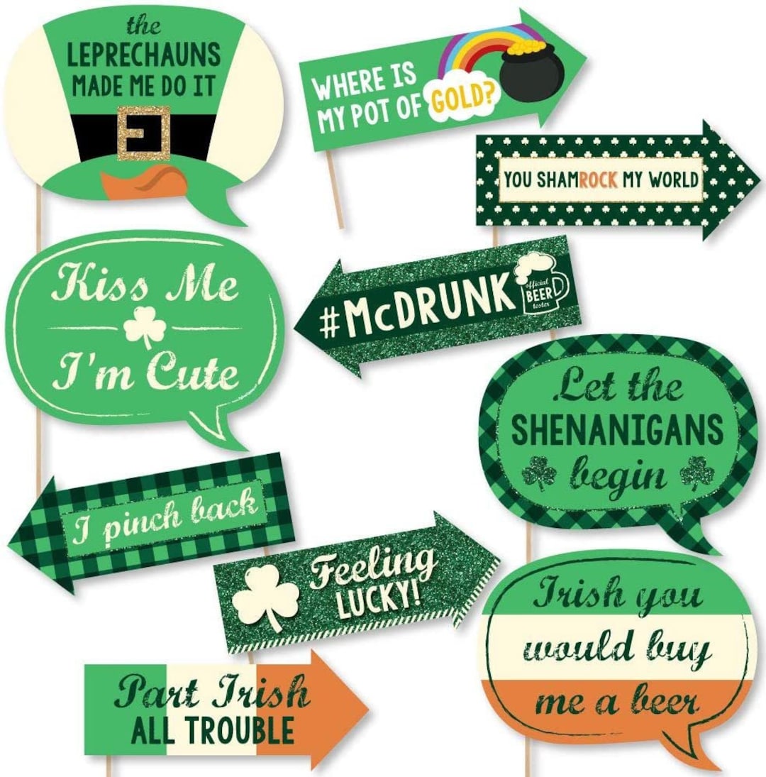 Funny St. Patrick's Day Saint Patty's Day Photo - Etsy