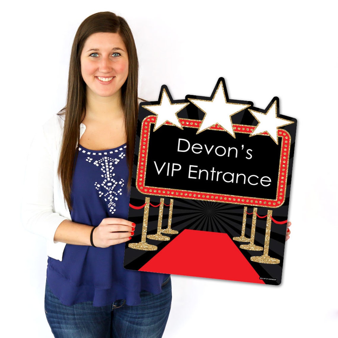 Red Carpet Hollywood Welcome Sign Movie Night Party Outdoor - Etsy