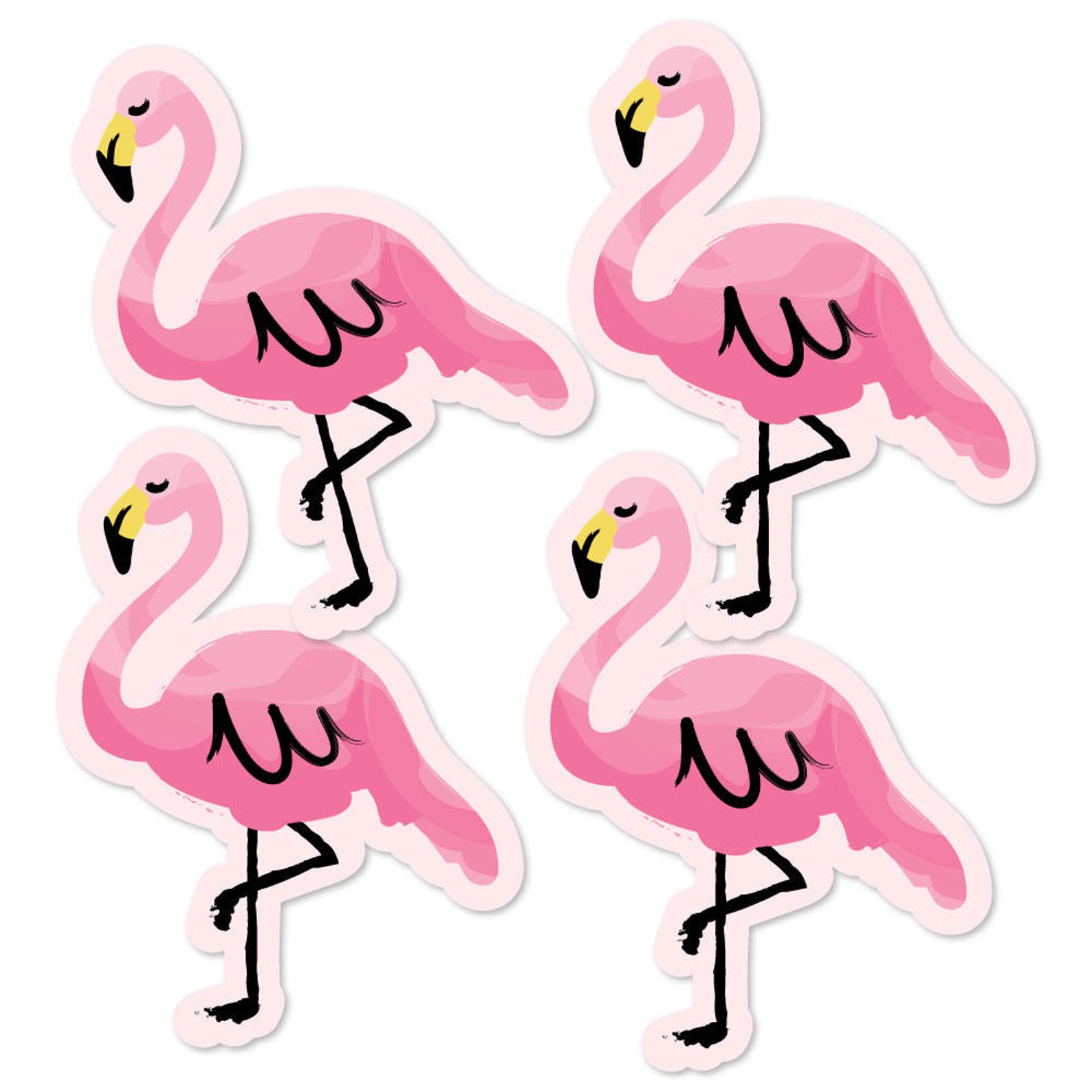 Pink Flamingo Decorations DIY Flamingo Shaped Party - Etsy Canada