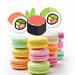 Let's Roll Sushi DIY Shaped Die Cut Paper Cut Outs Japanese Party Decor ...