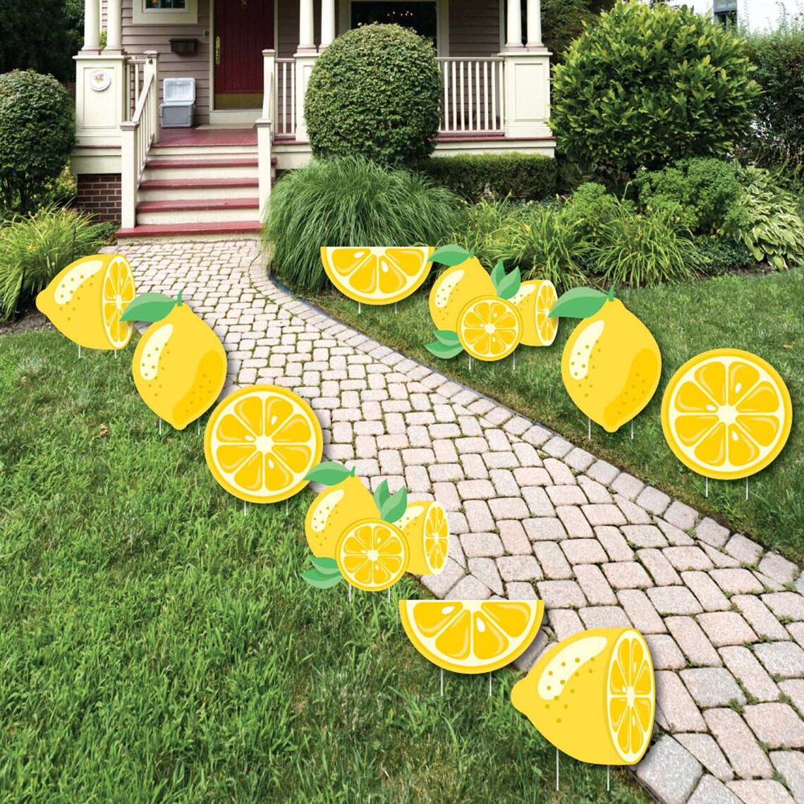 So Fresh Lemon Lawn Decorations Outdoor Citrus Lemonade - Etsy