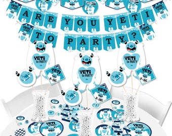 Yeti Birthday Party | Etsy