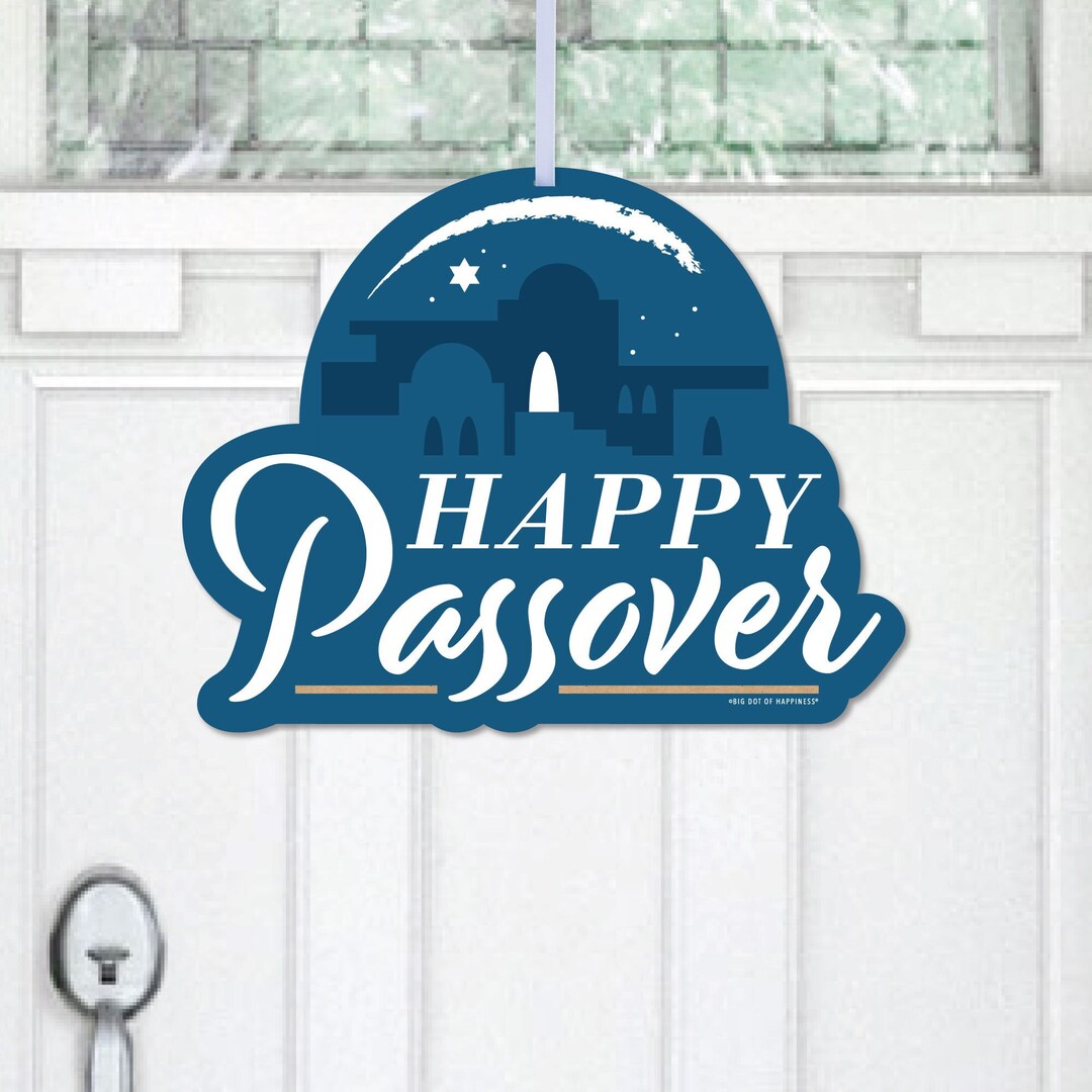 Happy Passover - Hanging Porch Pesach Jewish Holiday Party Outdoor ...