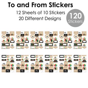 Happy Kwanzaa - Assorted African Heritage Holiday Party Gift Tag Labels ...