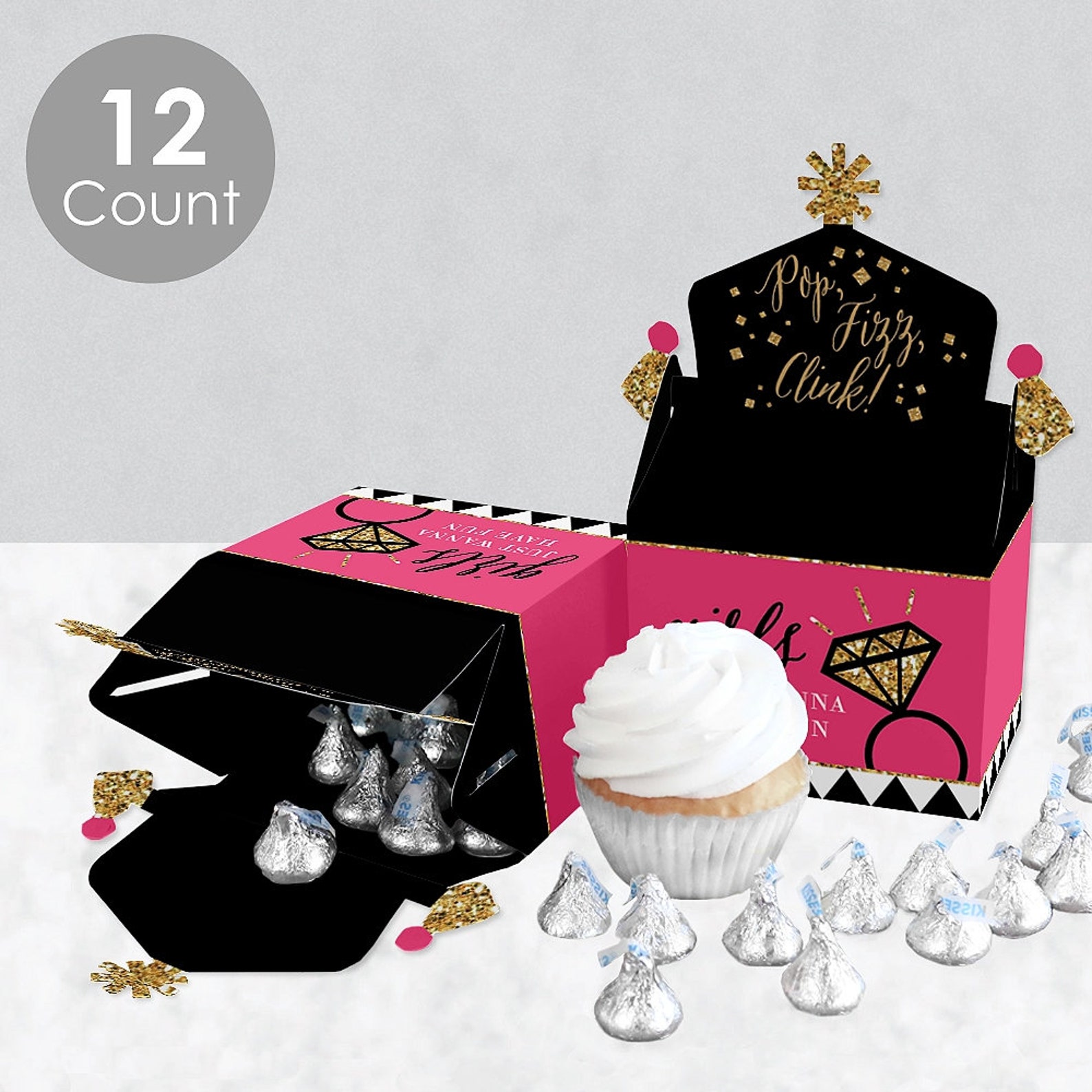 Girls Night Out Treat Box Party Favors Bachelorette Party - Etsy