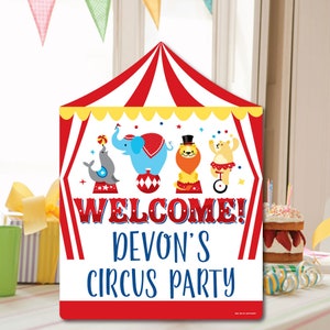 Carnival - Step Right up Circus - Party Decorations - Carnival Themed ...