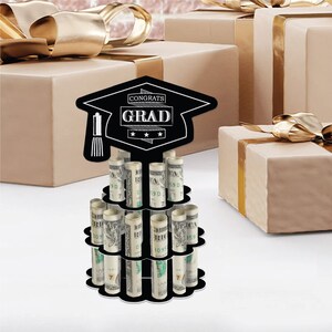 Graduation Cheers - DIY Graduation Party Money Holder Gift - Cash Cake ...