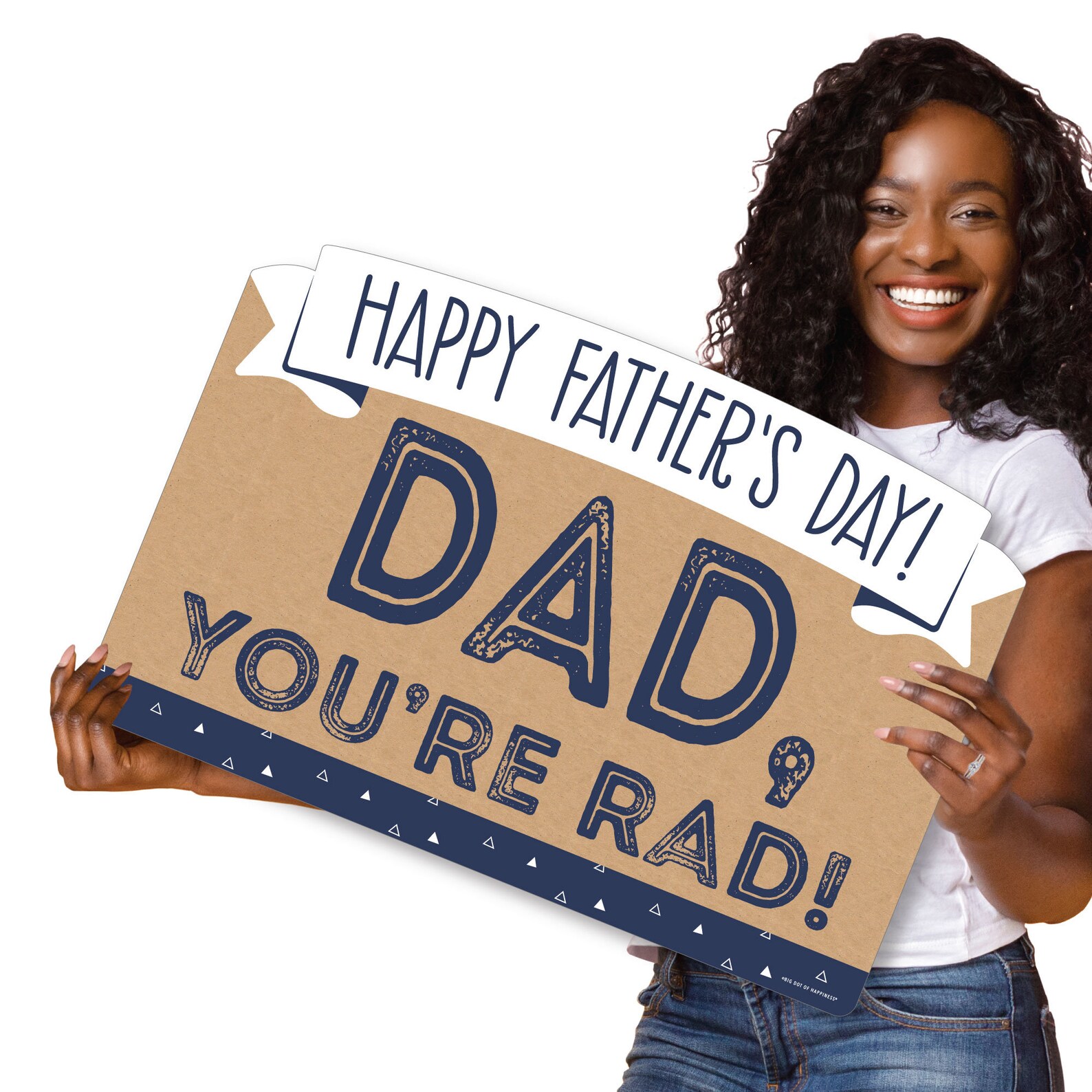 My Dad is Rad Fathers Day Party Yard Sign Lawn Decorations | Etsy