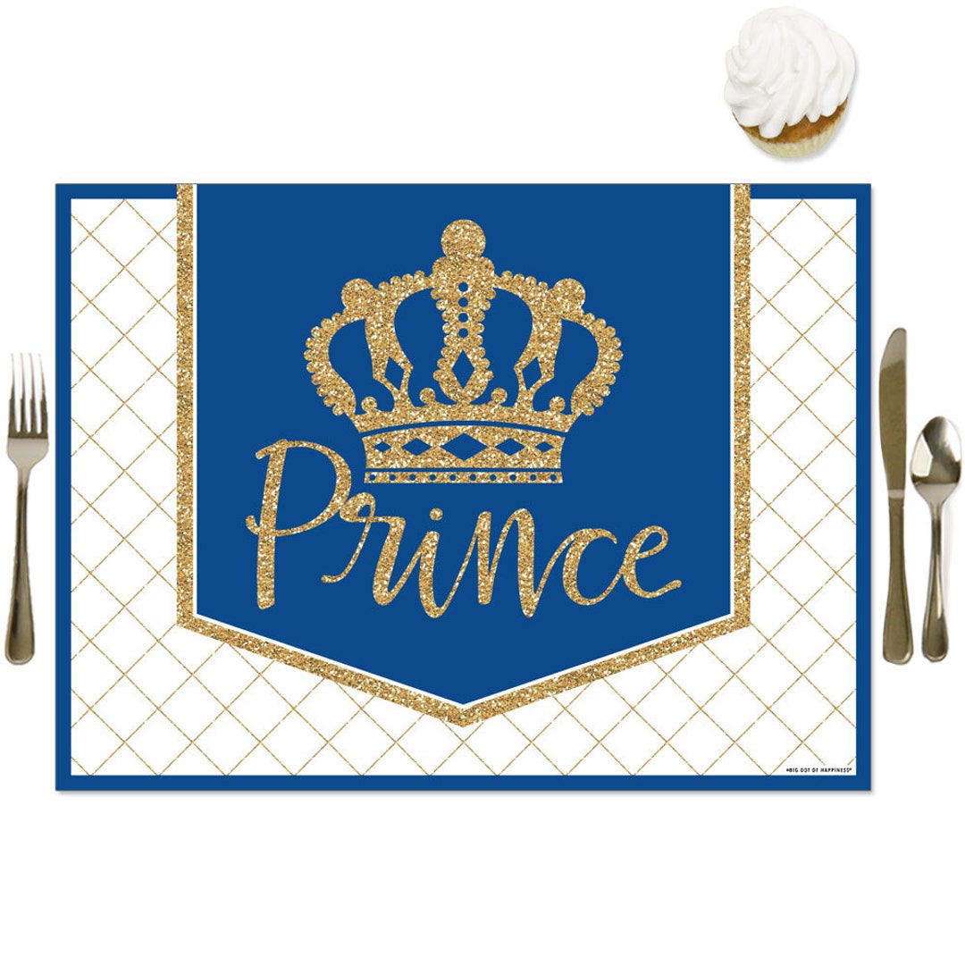 Royal Prince Charming - Party Table Decorations - Baby Shower or ...