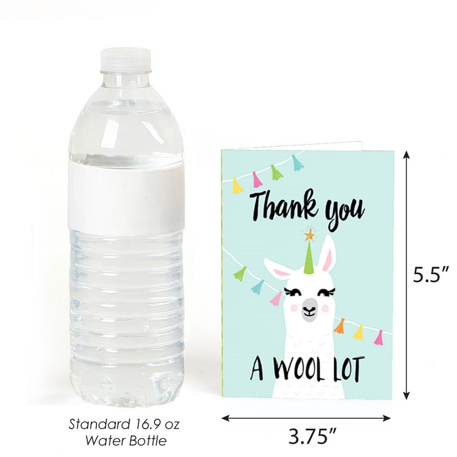 Whole Llama Fun Thank You Cards Llama Fiesta Baby Shower - Etsy