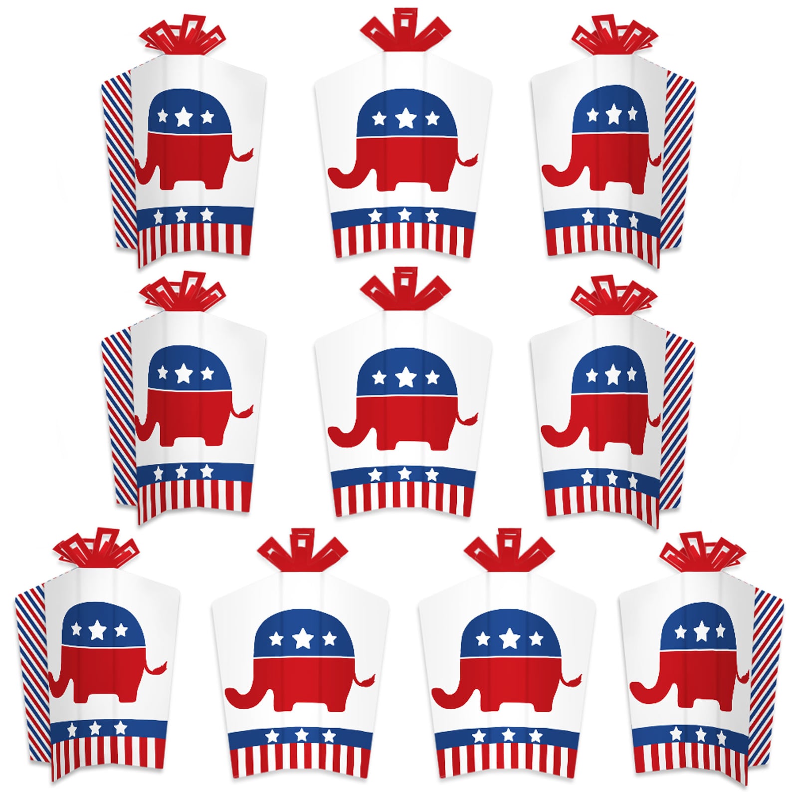 Republican Election Table Decorations Political Party Fold | Etsy