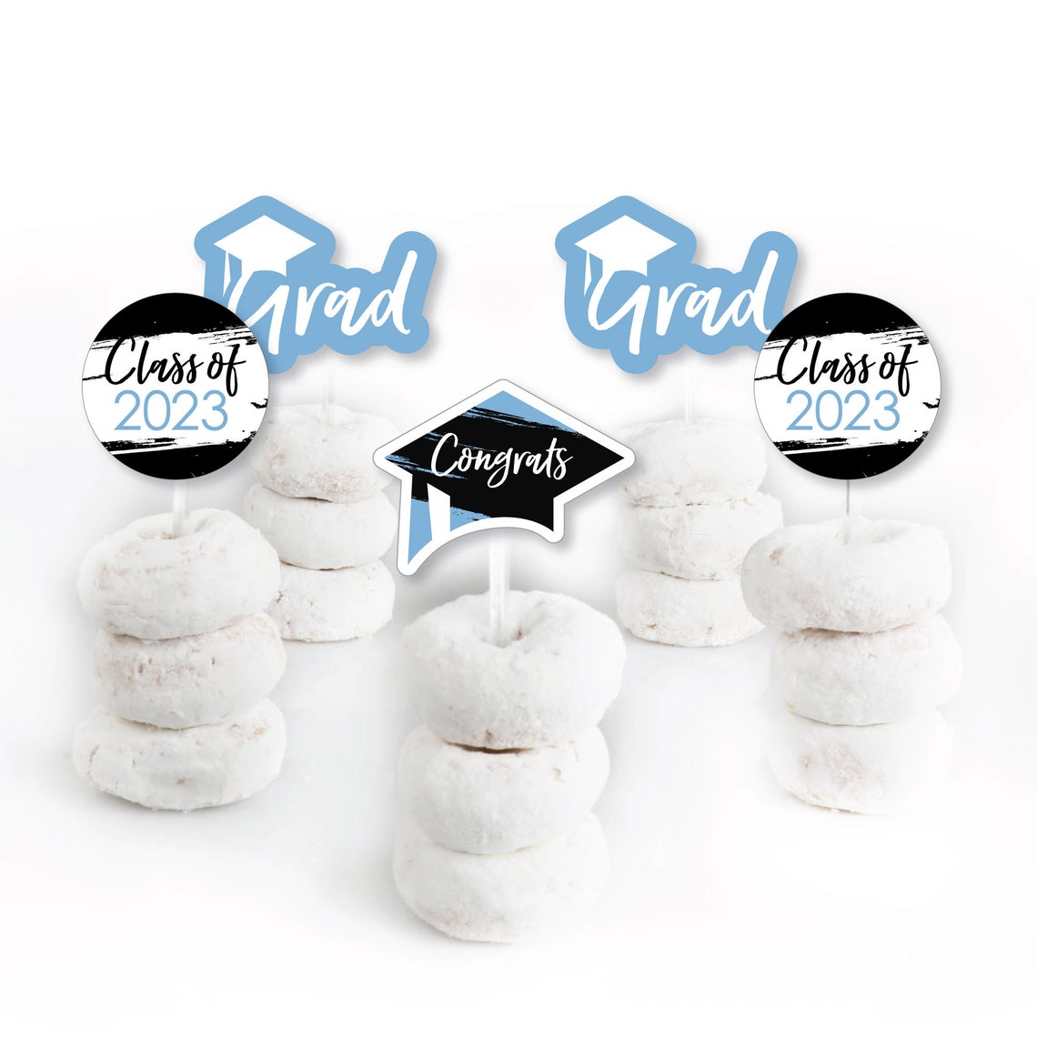 Light Blue Grad Best is yet to Come Dessert Cupcake - Etsy