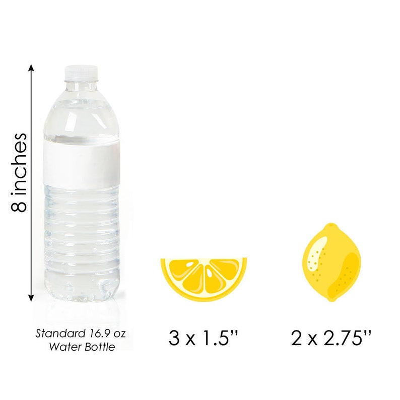 So Fresh - Lemon - DIY Shaped Die Cut Paper Cut Outs - Citrus Lemonade ...