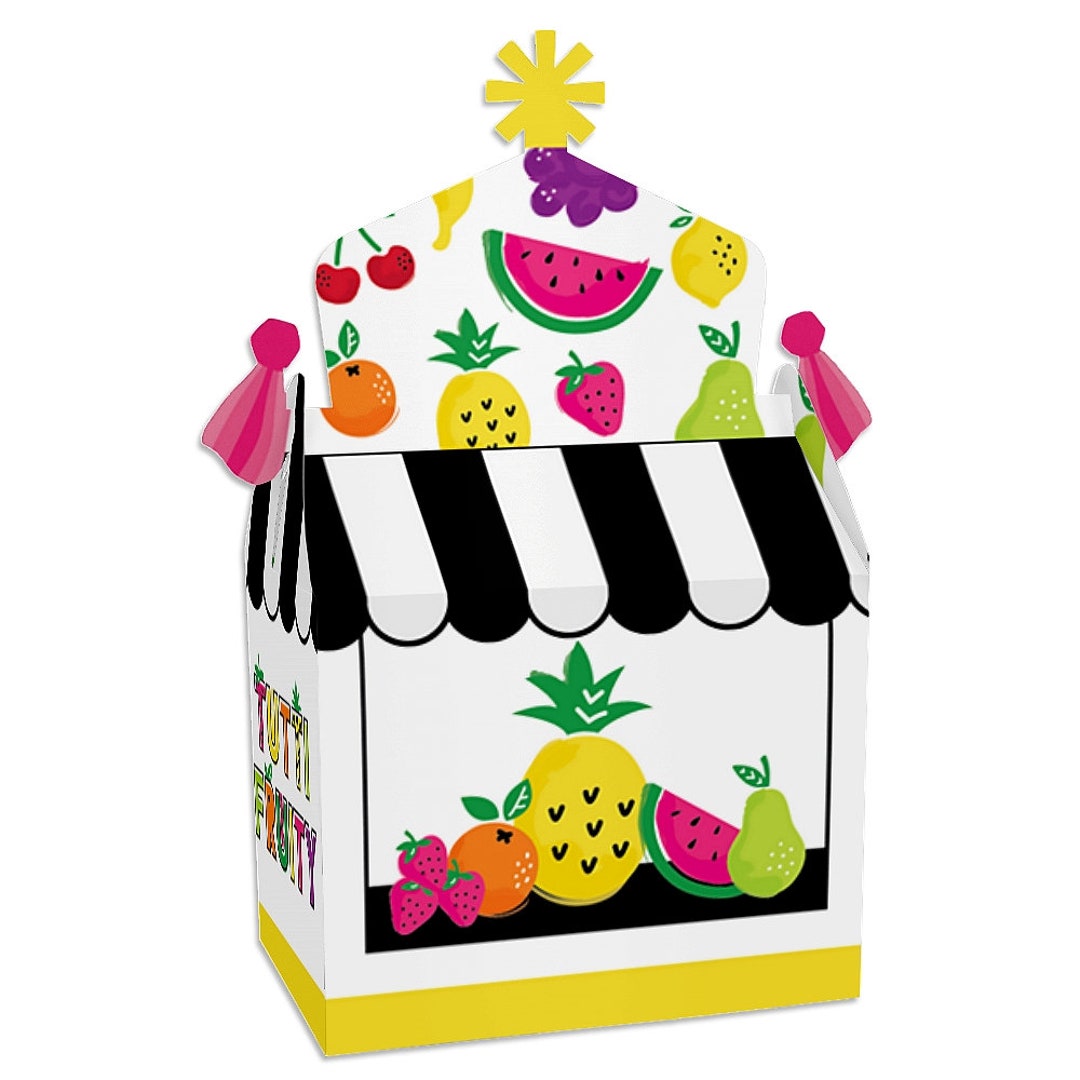 Tutti Fruity - Treat Box Party Favors - Frutti Summer Baby Shower or ...