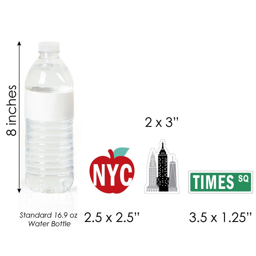 NYC Cityscape - DIY Shaped New York City Party Cut-outs - 24 Count - Etsy