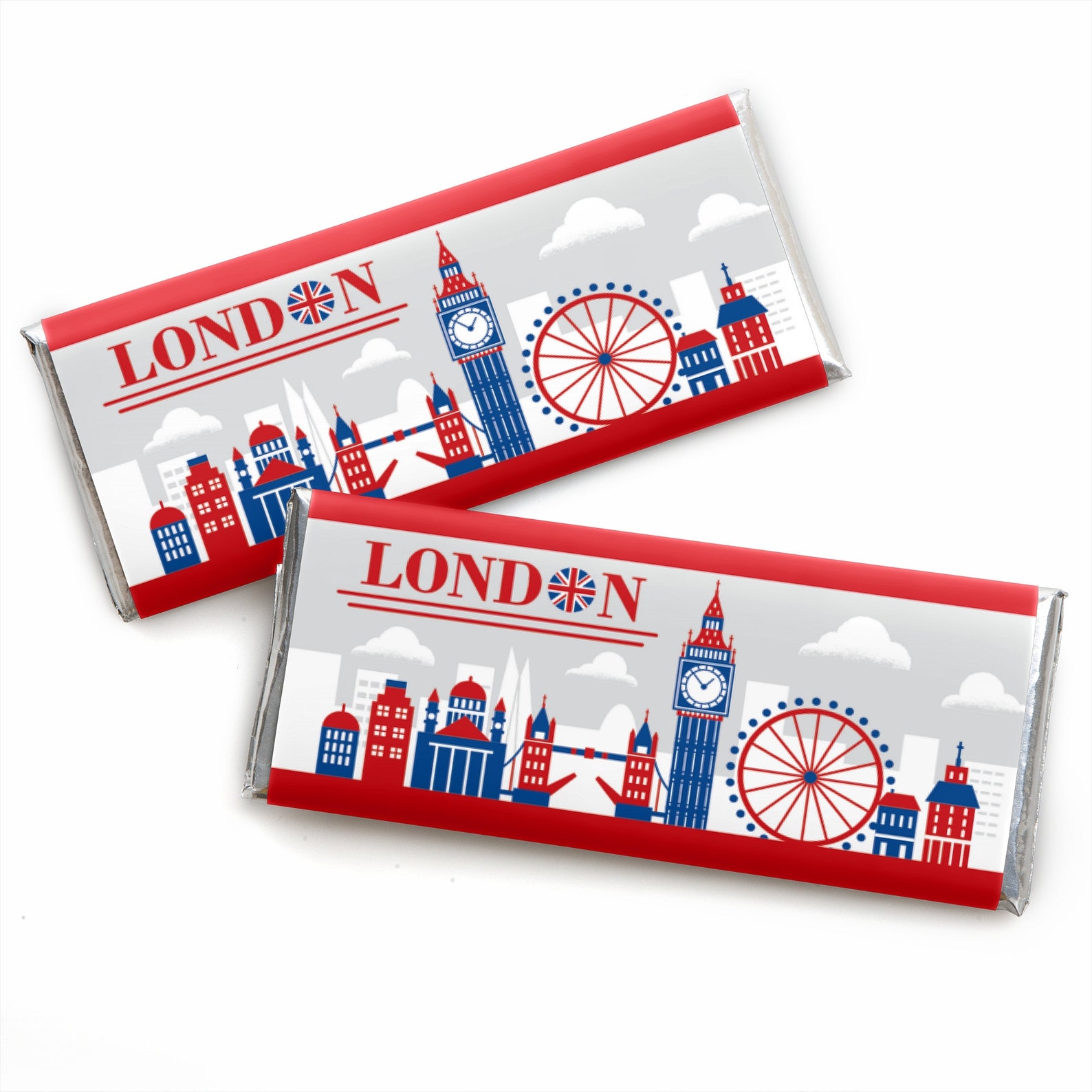 Cheerio London Candy Bar Wrapper British UK Party Favors - Etsy