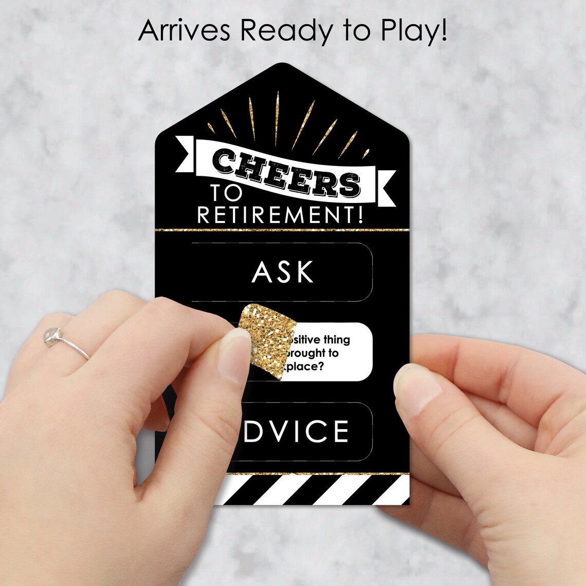 Happy Retirement Retirement Party Game Pickle Cards Advice | Etsy