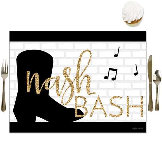 Nash Bash - Party Table Decorations - Nashville Bachelorette Party ...