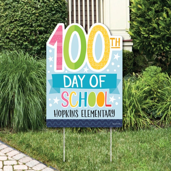 Happy 100th Day of School - Party Decorations - 100 Days Party ...