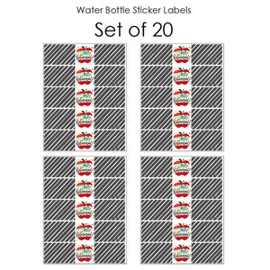 Teacher Retirement - Happy Retirement Party Water Bottle Sticker Labels ...