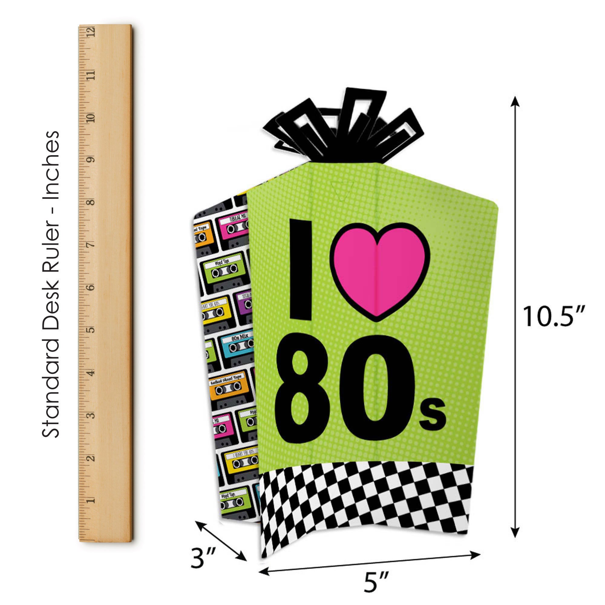 80s Retro Totally 1980s Party Decor and Confetti Terrific - Etsy