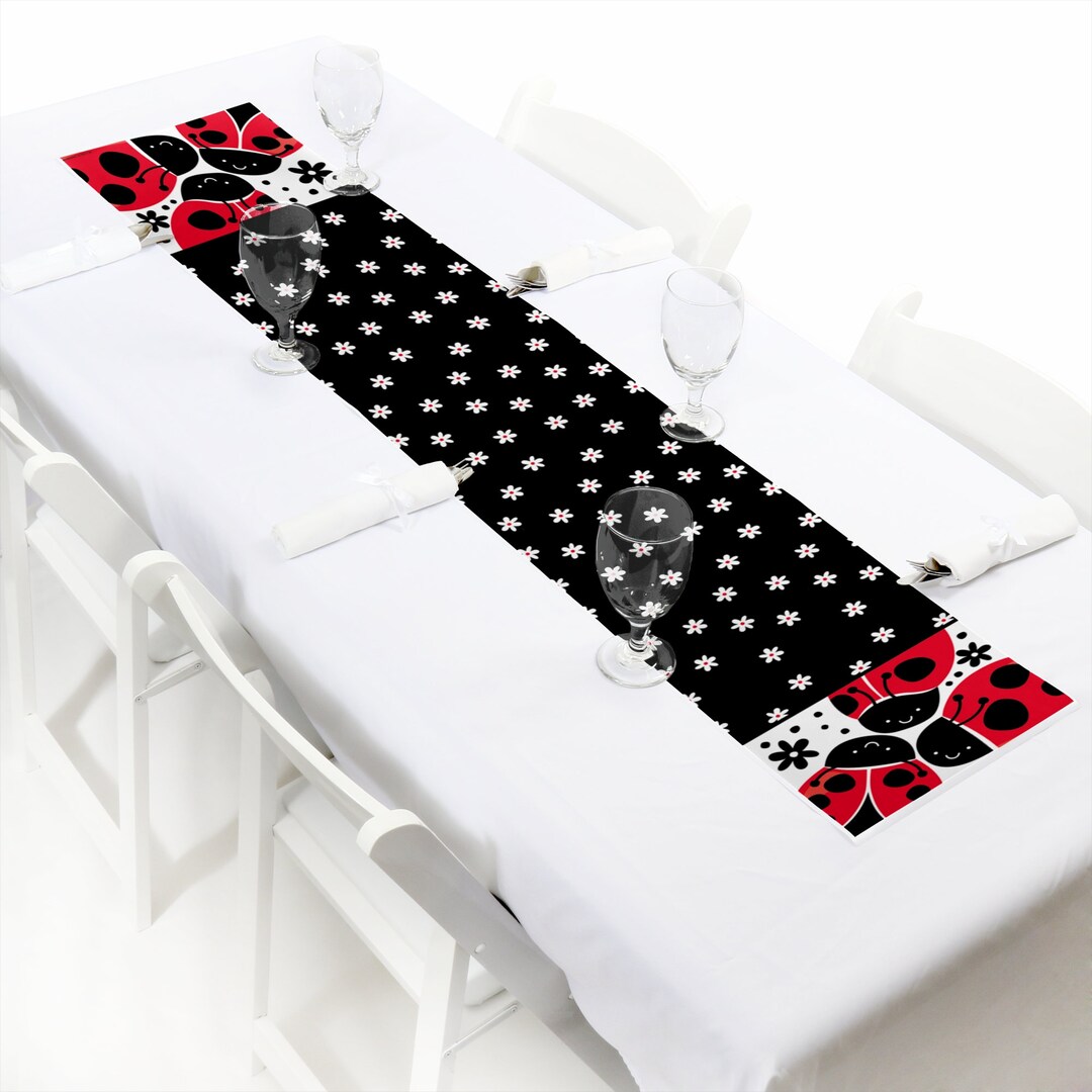Happy Little Ladybug - Petite Baby Shower or Birthday Party Paper Table ...