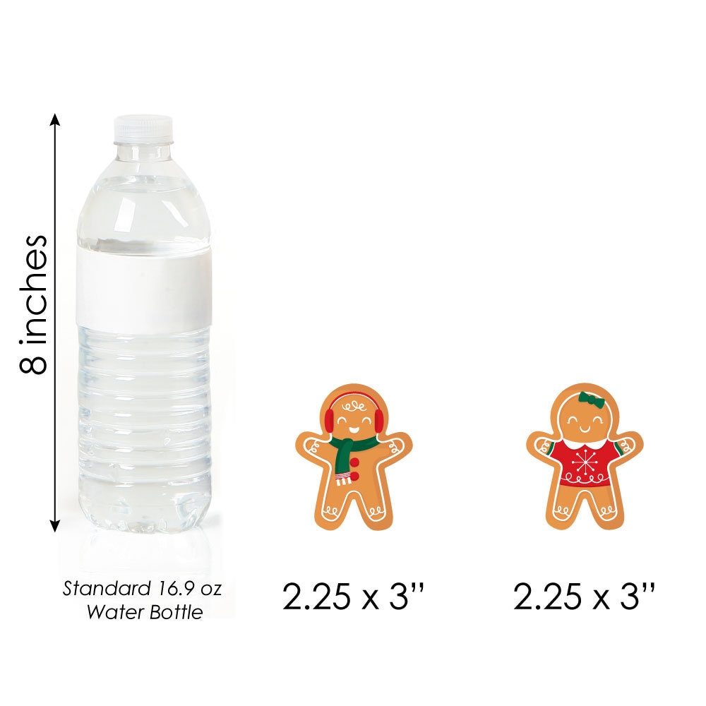 Gingerbread Christmas DIY Shaped Gingerbread Man Holiday | Etsy