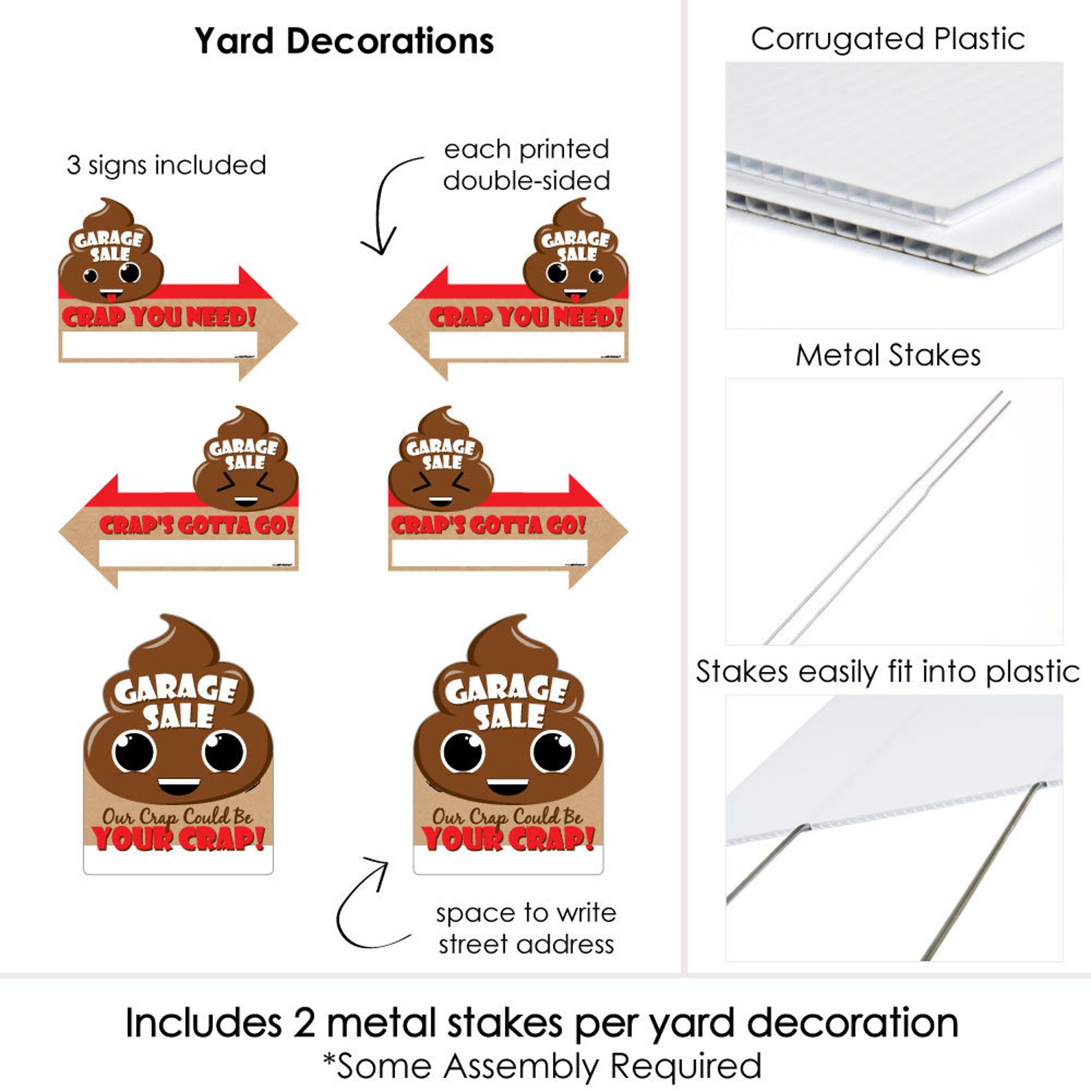 Funny Garage Sale Signs our Crap Could Be Your - Etsy