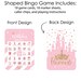 Little Princess Crown Picture Bingo Cards and Markers Birthday Party ...