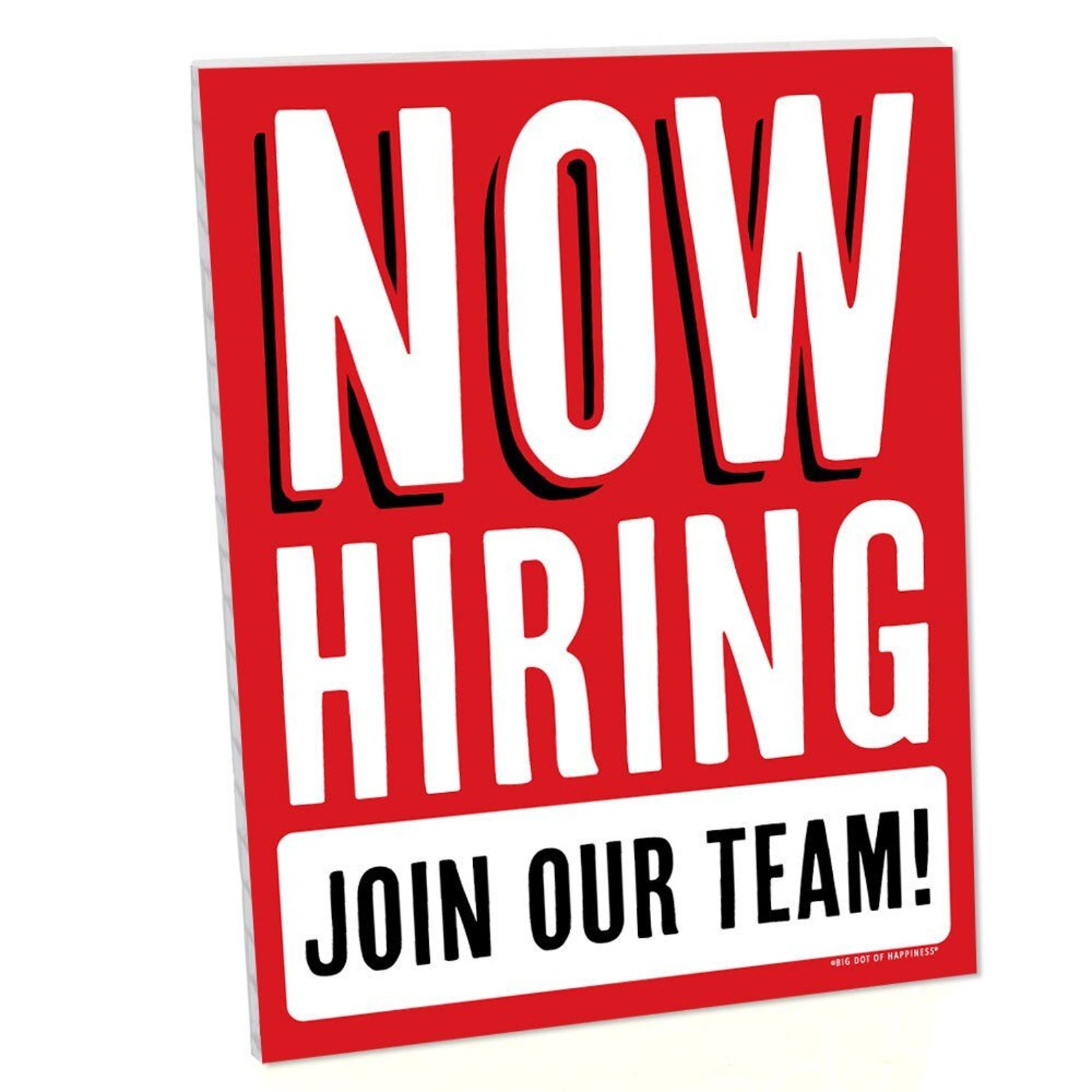 Now Hiring Sign Business Decorations Printed on Sturdy - Etsy