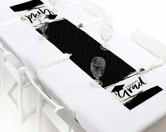 Black Paper Runner - Etsy