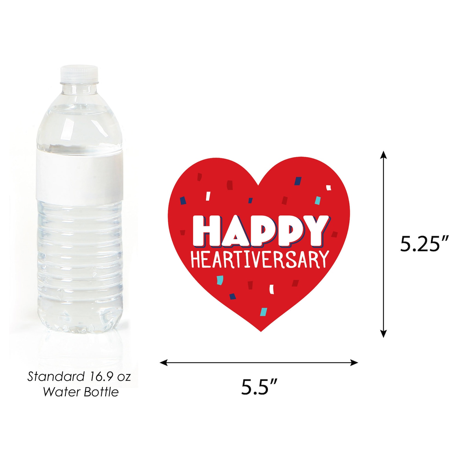 Happy Heartiversary - Hearts Decorations DIY CHD Awareness Essentials ...