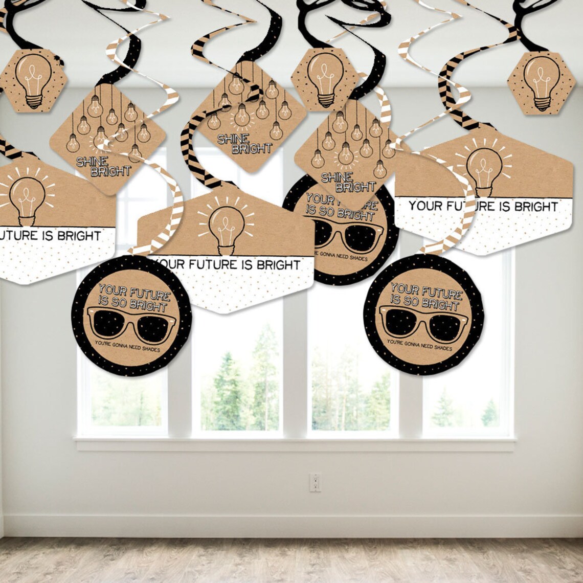 Bright Future Graduation Party Hanging Decor Party | Etsy