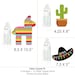 Let's Fiesta - Mexican Fiesta - Centerpiece Sticks - Cinco De Mayo Baby ...