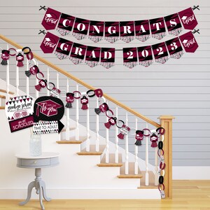 Maroon Grad Best is yet to Come Banner and Photo Booth - Etsy