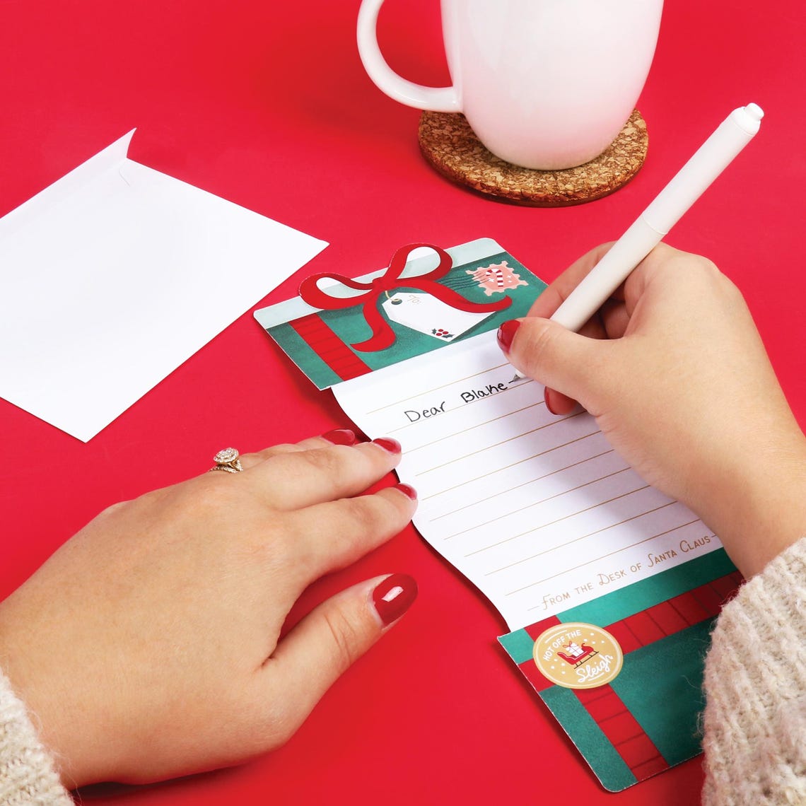 Letters to Santa Kit, Christmas Wish List, Kids Santa Claus Letter ...