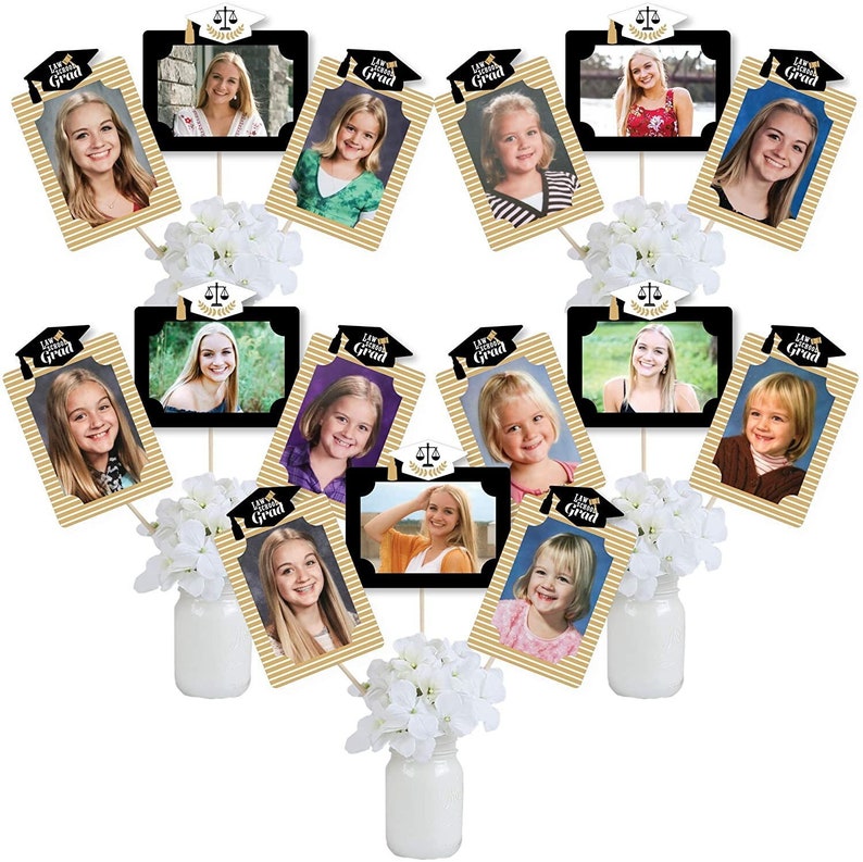 Law School Grad Photo Table Toppers Future Lawyer Graduation - Etsy
