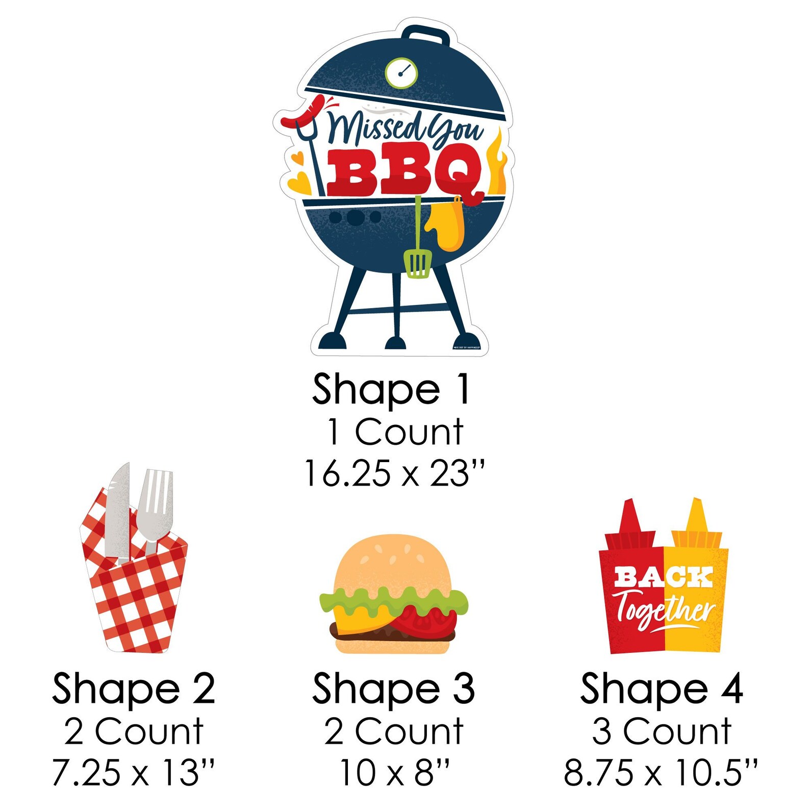 Missed You BBQ Yard Sign and Outdoor Lawn Decorations - Etsy