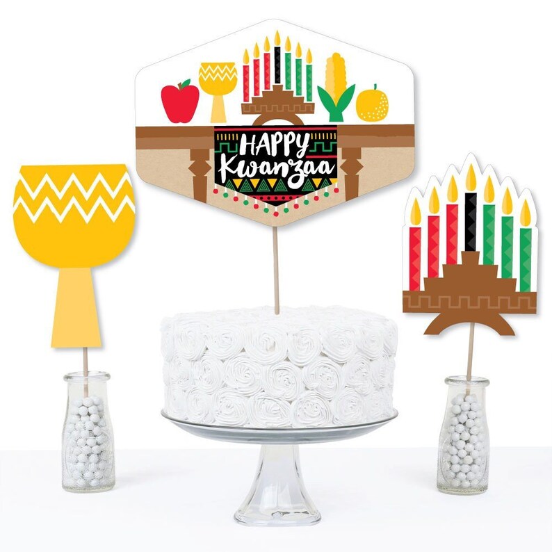 Happy Kwanzaa African Heritage Holiday Party Centerpiece - Etsy