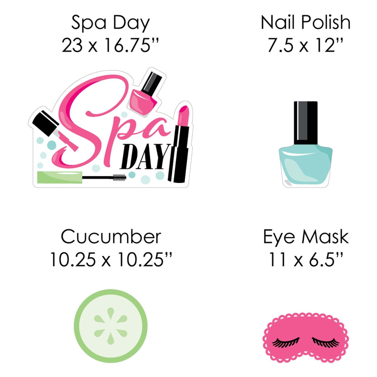 Spa Day Yard Sign and Outdoor Lawn Decorations Girls - Etsy