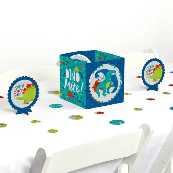 Roar Dinosaur - Dino Mite T-Rex Baby Shower or Birthday Party ...