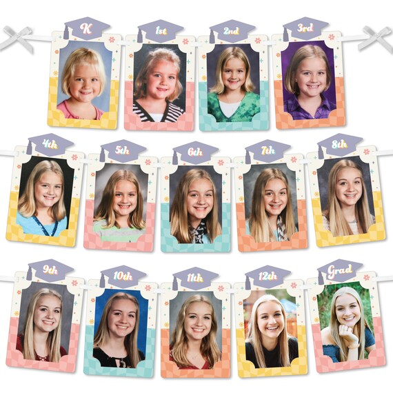 Groovy Grad - DIY Hippie Graduation Party Decor - K-12 School Picture ...