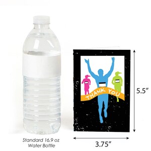 Set the Pace - Running - Thank You Cards - Track Thank You Cards ...
