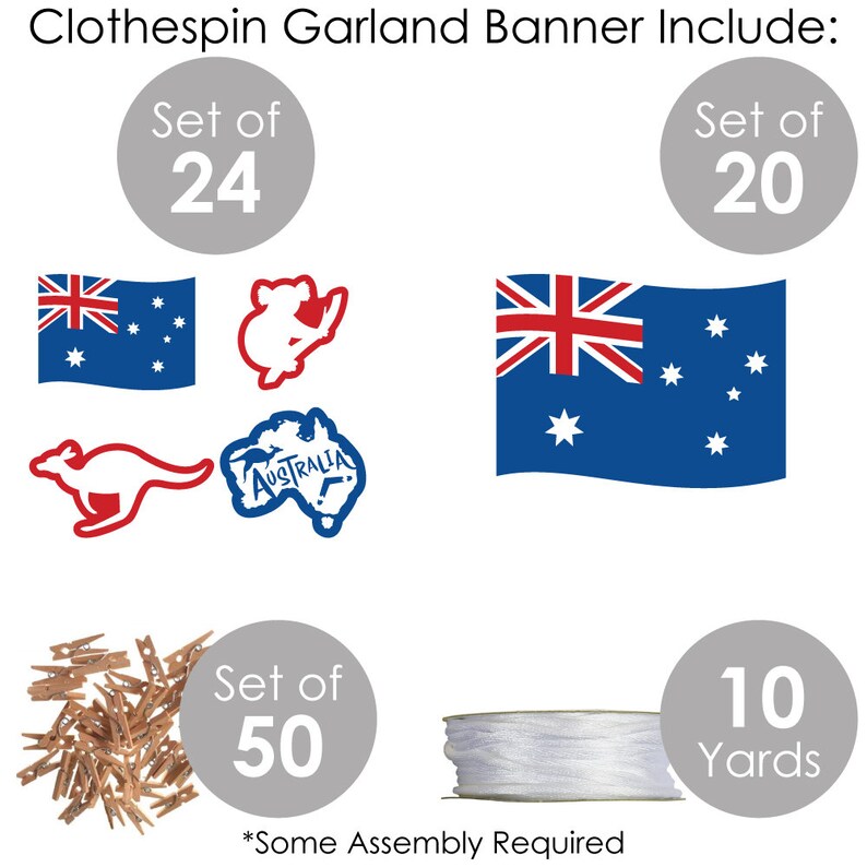 Australia Day Gday Mate Aussie Party Diy Decorations Etsy