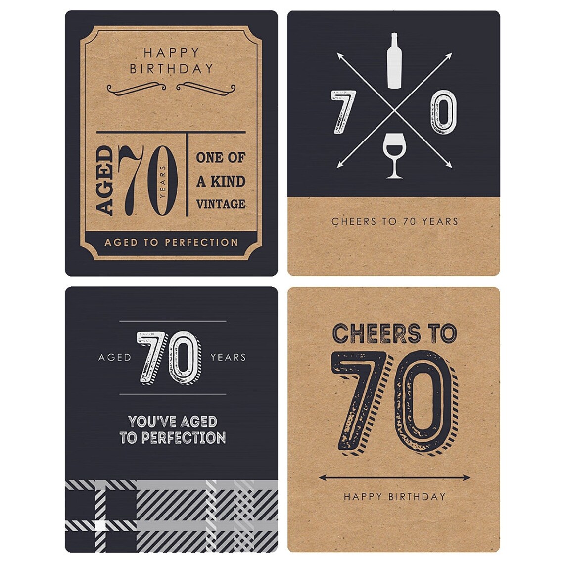 70th Milestone Birthday Birthday Gift for Men Wine Bottle | Etsy