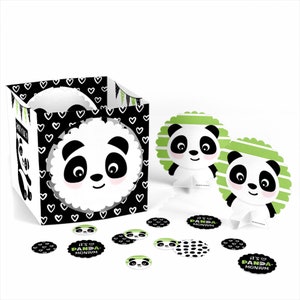 Party Like a Panda Bear - Centerpiece & Table Decoration Kit - Panda ...
