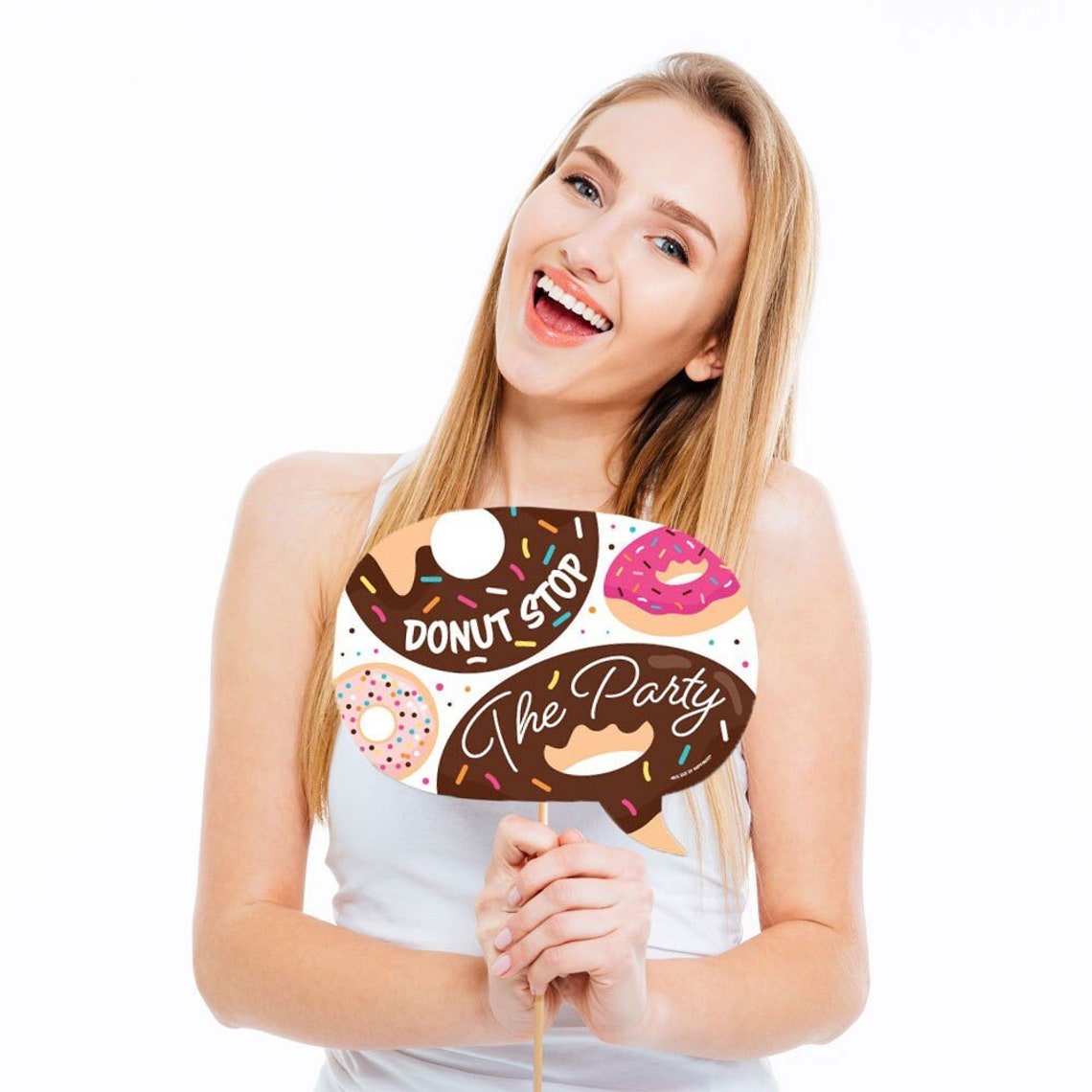 Funny Donut Worry Let's Party Doughnut Party Photo - Etsy
