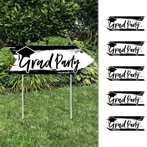 Grad Party Arrow Signs - Etsy