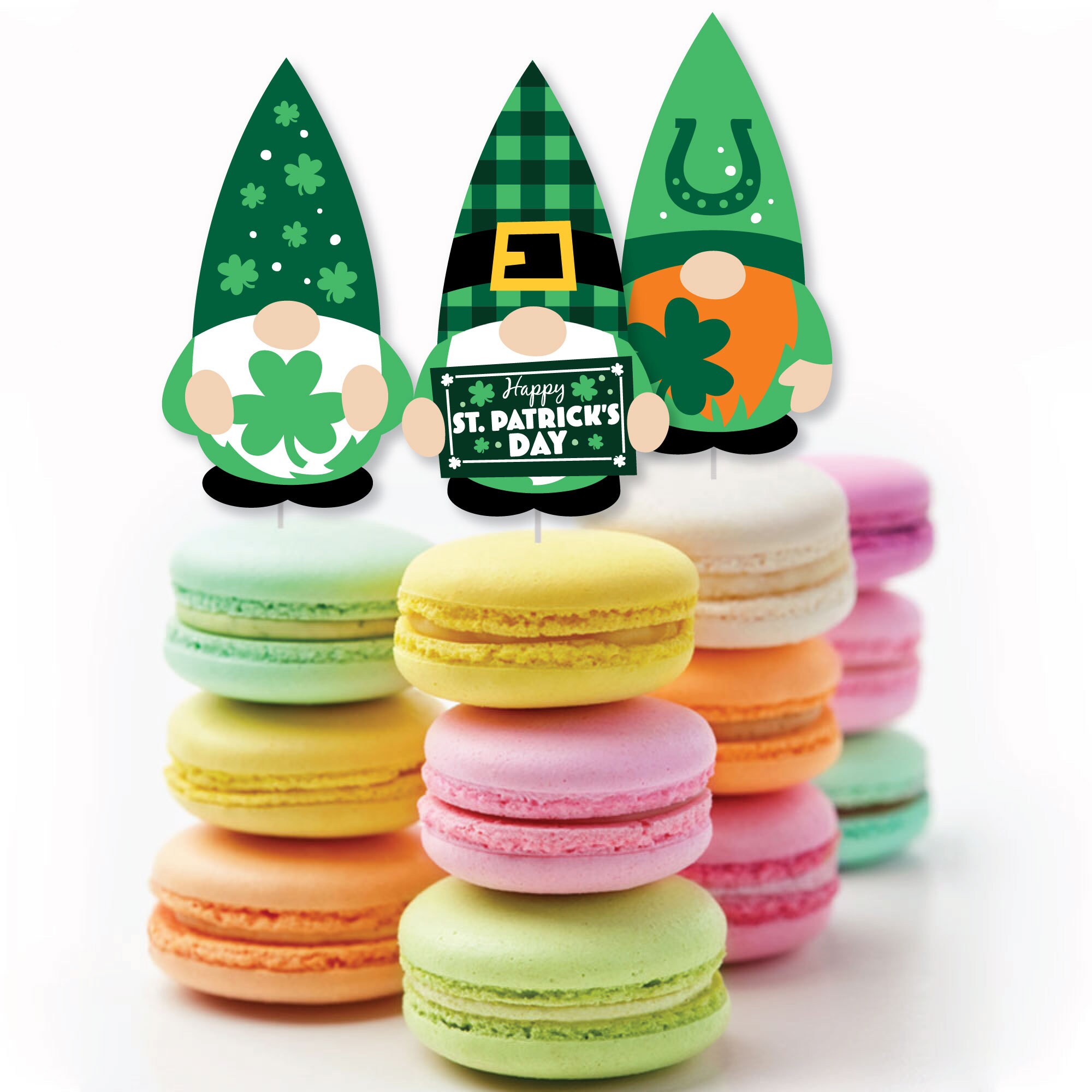 Irish Gnomes DIY Shaped St. Patrick's Day Party Cut-outs | Etsy